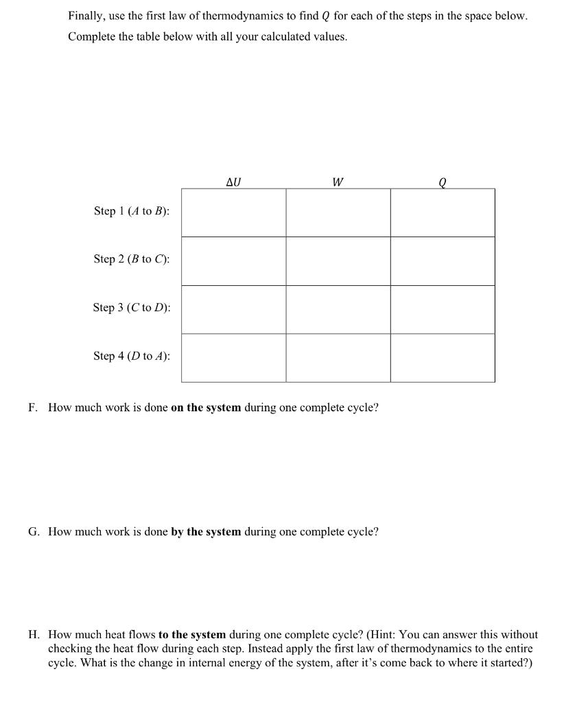 Solved A thermodynamic cycle is a process that goes through | Chegg.com