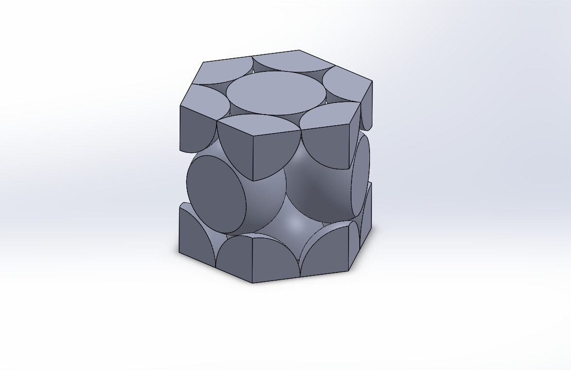 Solved 1. Using drafting software create hard sphere model | Chegg.com