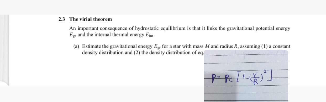 2 3 The Virial Theorem An Important Consequence Of