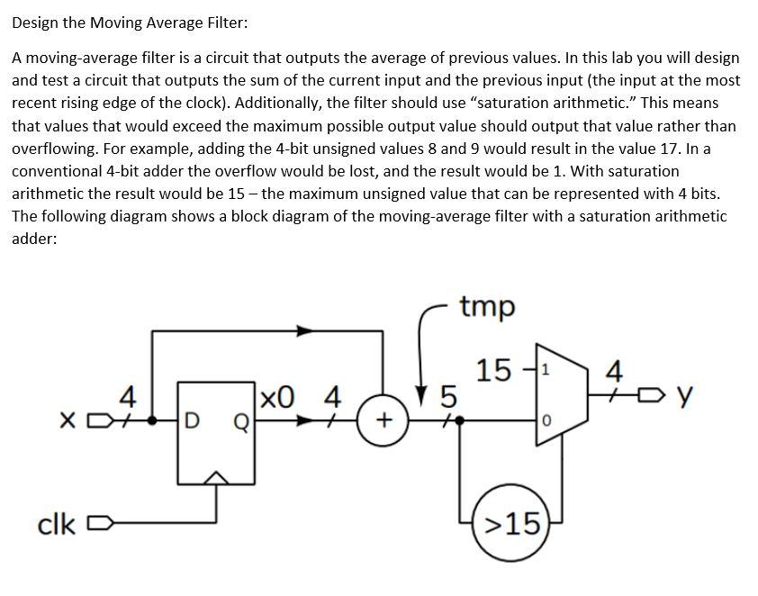 I need help writing Verilog code to simulate moving | Chegg.com