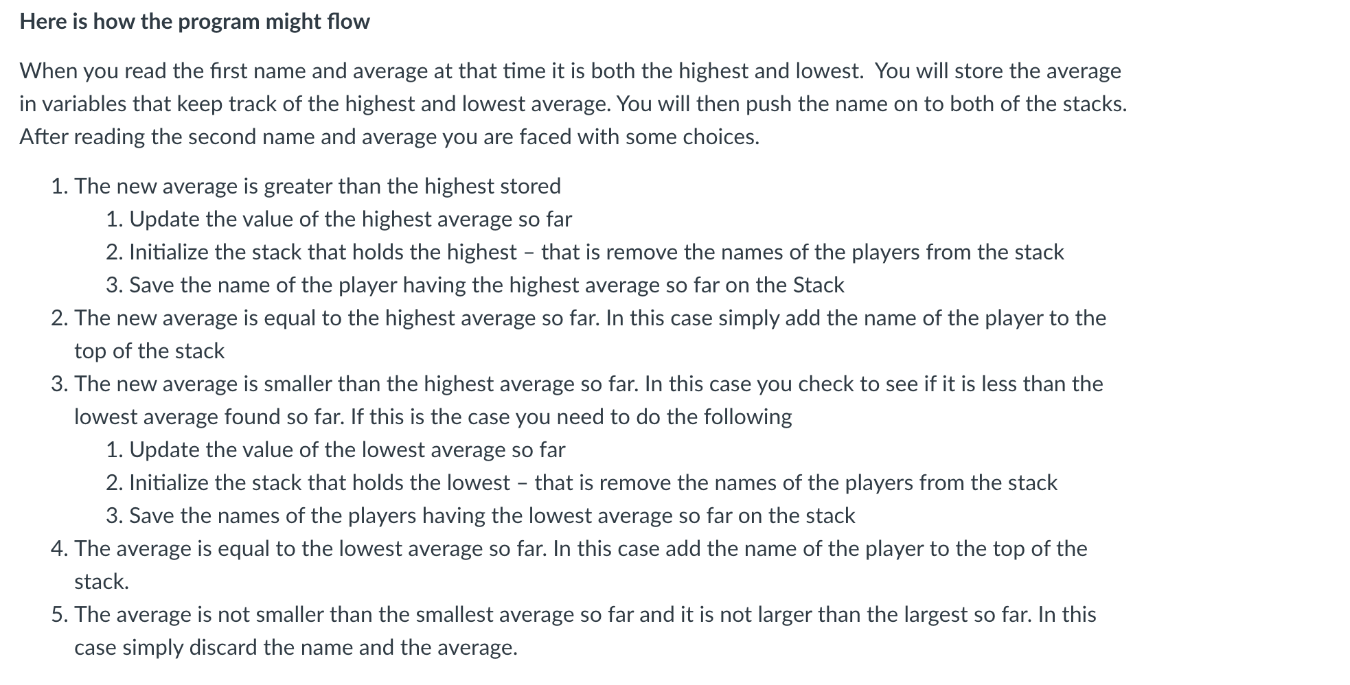 Solved Here is how the program might flow When you read the | Chegg.com