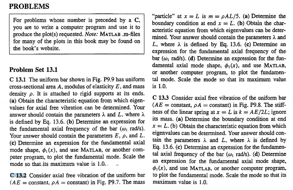 Solved where the eigenvalue λ is defined by! (13.6) | Chegg.com