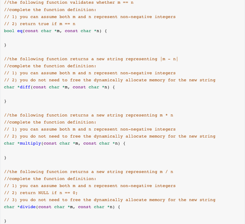 Part 2: Strings representing integers We deal with | Chegg.com