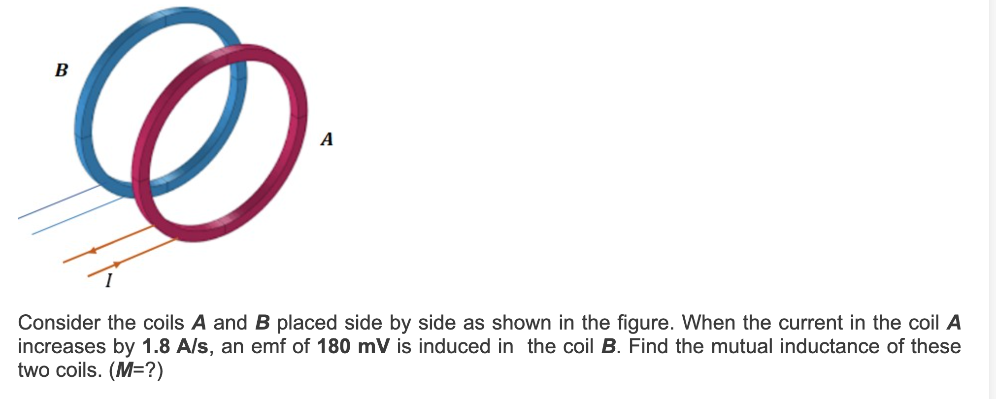 Solved B Q А Consider the coils A and B placed side by side | Chegg.com