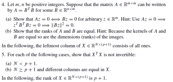 Solved Let m,n ﻿be positive integers. Suppose that the | Chegg.com