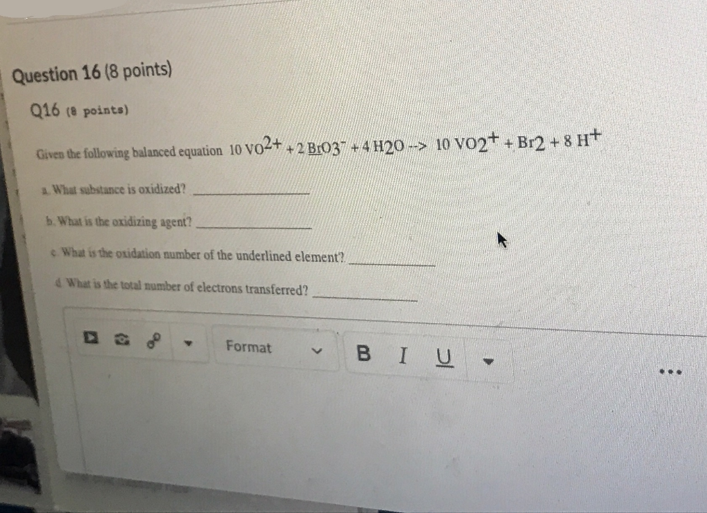 Solved Question 16 (8 points) Q16 te points) Given the | Chegg.com Solved Question 16 (8 points) Q16 te points) Given the | Chegg.com