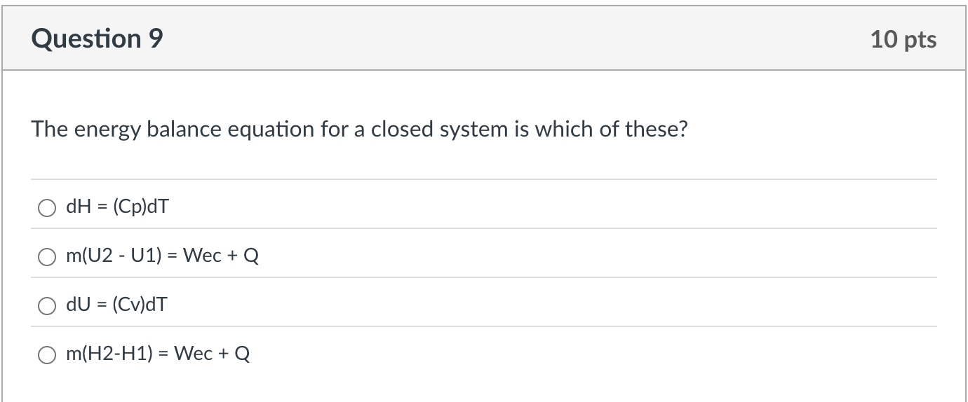Solved Question 9 ﻿For the process shown in the diagram | Chegg.com