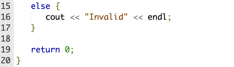 Solved Output Valid If Input Starts With A Letter 