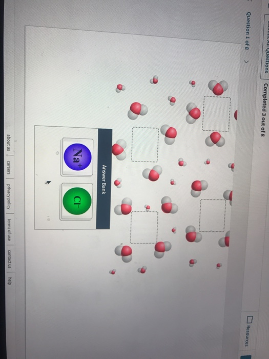 Solved Resources water is a polar molecule, meaning it | Chegg.com