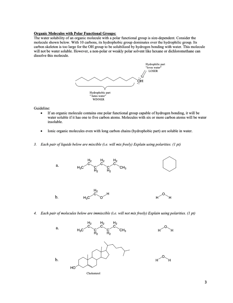 Solved Week 3 Group Activity: Panacetin 10 pts CHM 237 | Chegg.com