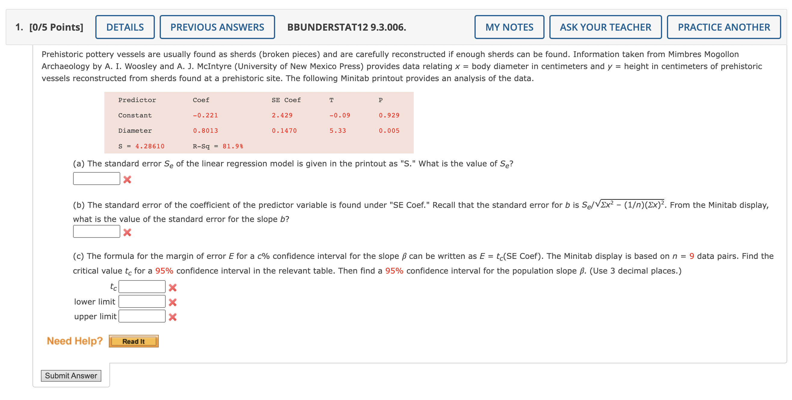 Solved vessels reconstructed from sherds found at a | Chegg.com