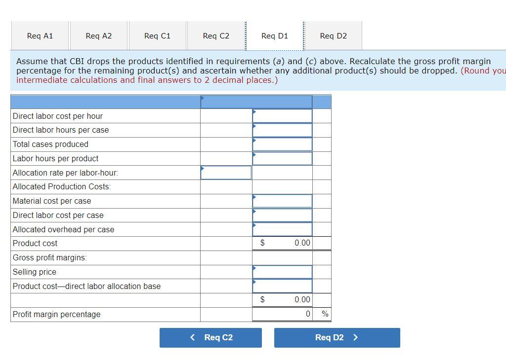Solved Please answer C1 and D1 Chocolate Bars, Inc. (CBI), | Chegg.com