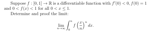 Solved Suppose f:[0,1]→R is a differentiable function with | Chegg.com