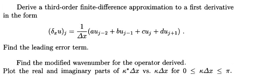 Computer Fluid Dynamic Lessons and numerical | Chegg.com