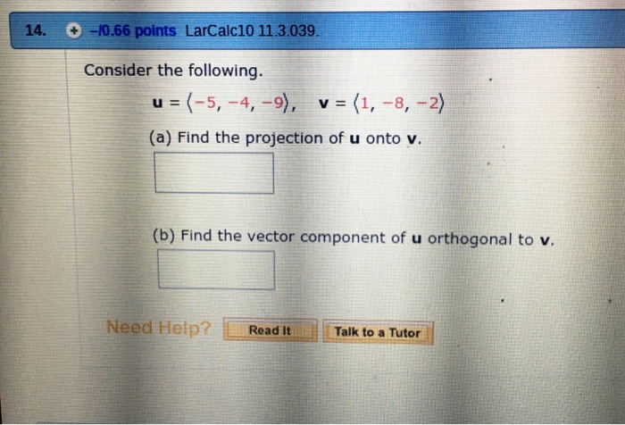 Solved 14. ?-/0.66 points Larcalc10 11.3039 Consider the | Chegg.com Solved 14. ?-/0.66 points Larcalc10 11.3039 Consider the | Chegg.com
