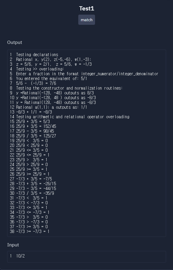 Solved ## Rational Number Define a class for rational | Chegg.com