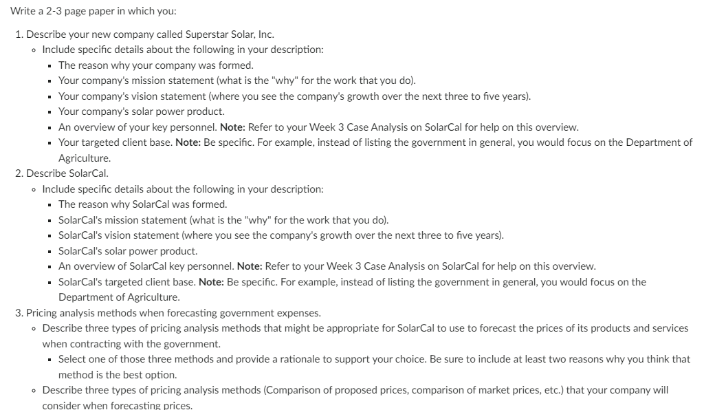 Solved OverviewYou just created a new start-up company | Chegg.com