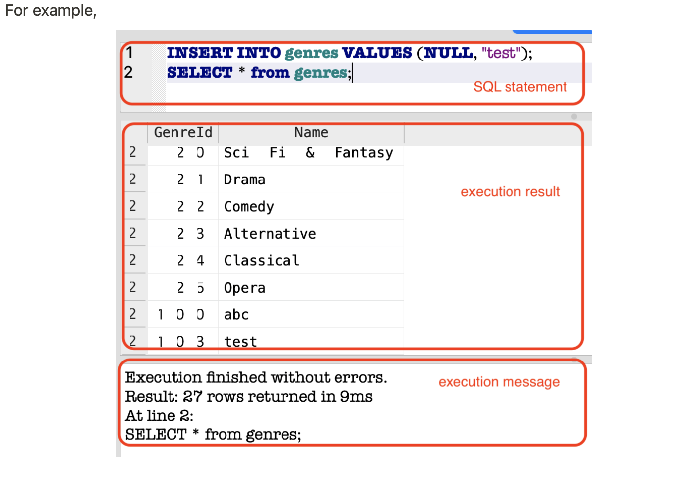 Solved There are 11 tables in the chinook sample database. . | Chegg.com