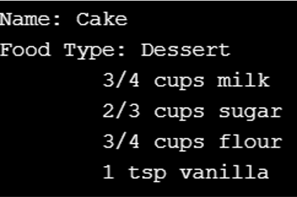 Solved Homework - create the start to a cookbook using | Chegg.com