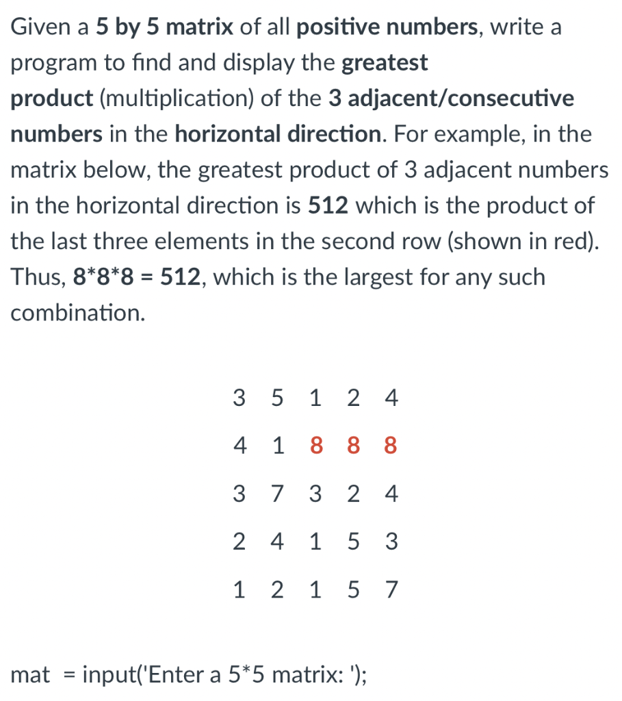 Solved The answer must be done in MATLAB. The other solution | Chegg.com