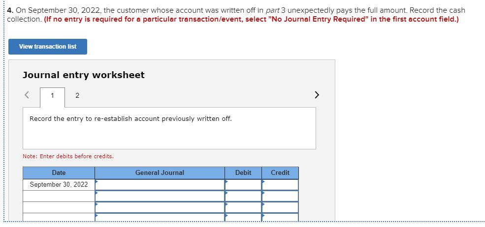 Solved 4 On September 30 2022 The Customer Whose Account Chegg solved-4-on-september-30-2022-the-customer-whose-account-chegg