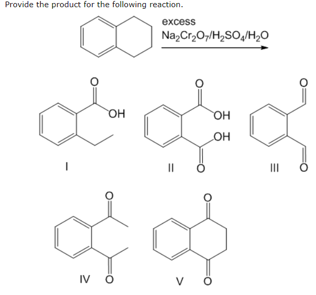 Solved Provide the product for the following reaction. | Chegg.com