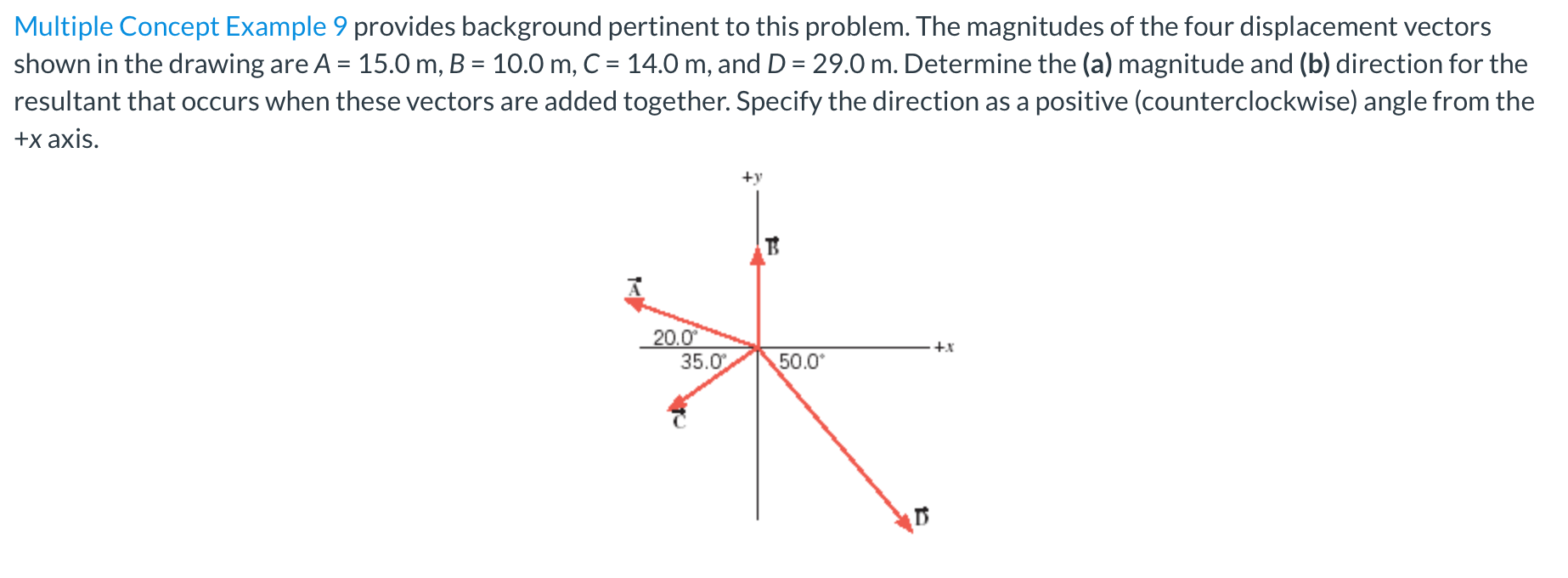Solved Multiple Concept Example 9 provides background | Chegg.com