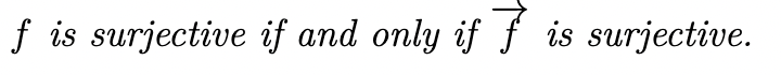 Solved Let f:A→B be a function.f is surjective if and only | Chegg.com