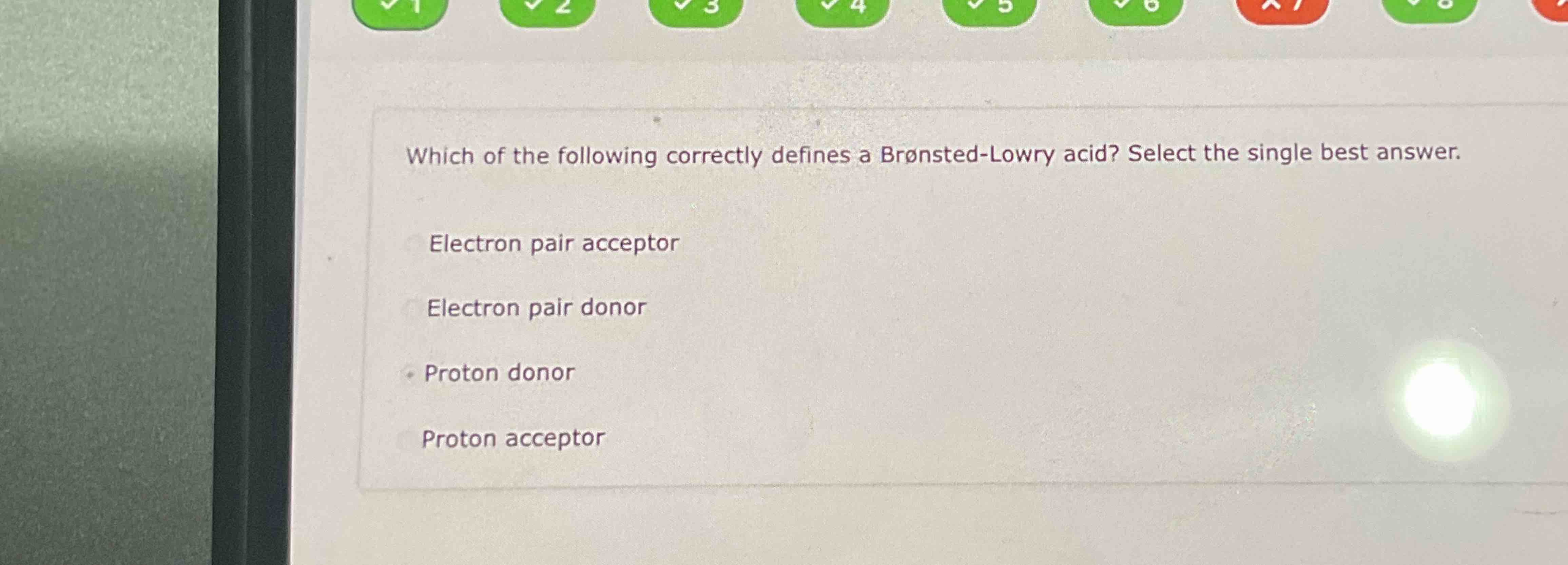 Solved Which of the following correctly defines a | Chegg.com