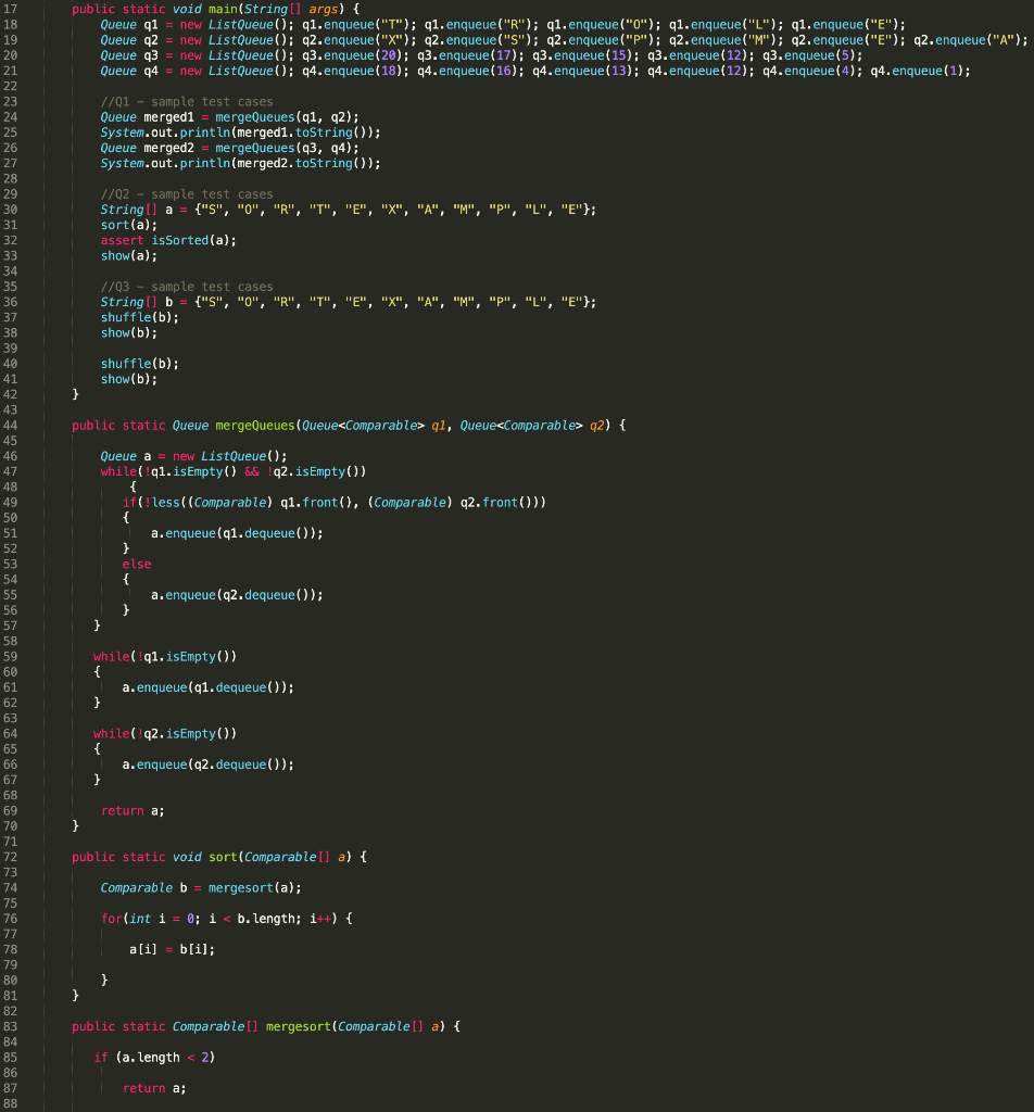 Can someone please review my Java code? I keep | Chegg.com