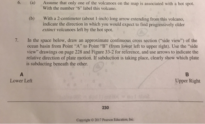 EXERCISE 33: Plate Tectonics Name EXERCISE 33 | Chegg.com
