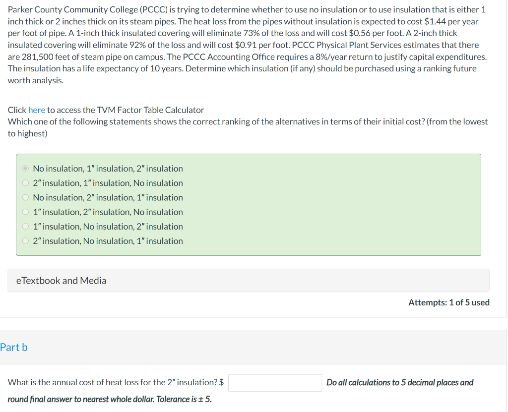 Solved Parker County Community College (PCCC) is trying to | Chegg.com