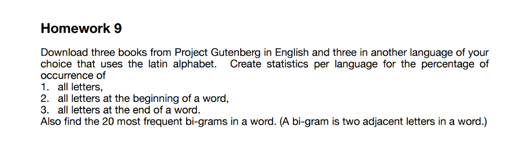 Solved Homework 9 Download Three Books From Project Chegg solved-homework-9-download-three-books-from-project-chegg