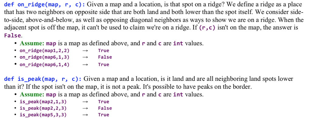 Solved Python3, Please help me understand these functions. I | Chegg.com