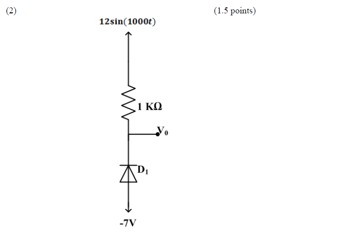 Solved plot the input and output voltage wave form and | Chegg.com