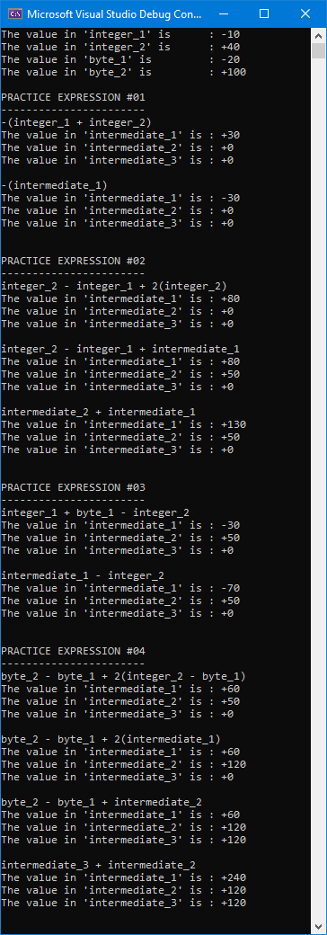 CIS 201 – Assembly Programming – Programming | Chegg.com