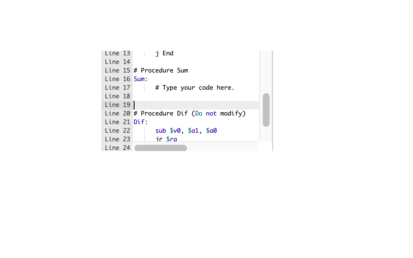 Solved Answer In Mips Only Code That Has To Be Edited Is 