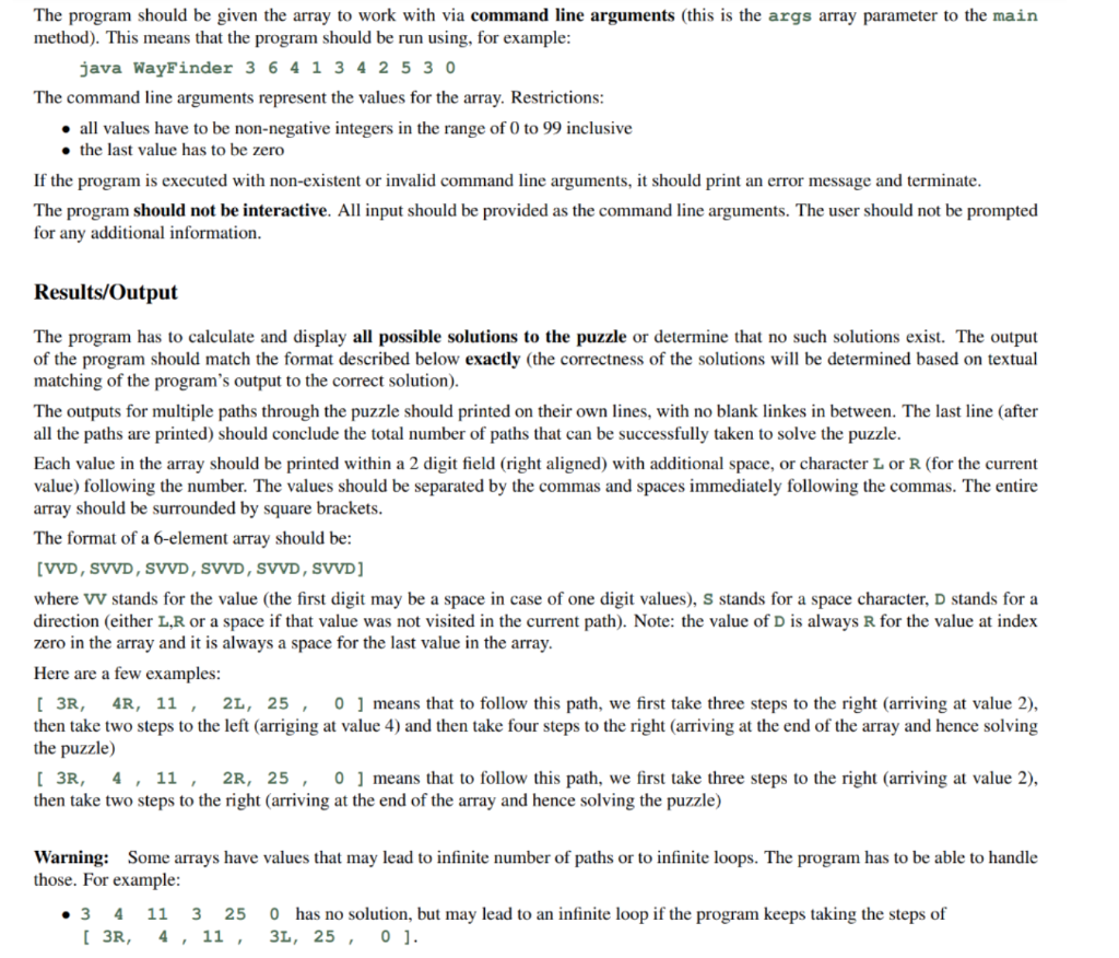 Solved The goal of this project is to implement a program | Chegg.com