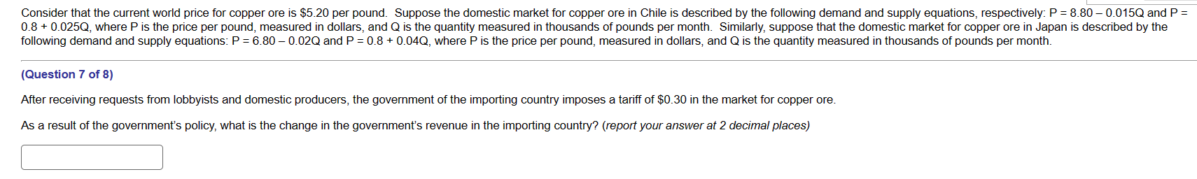 Solved (Question 7 of 8) After receiving requests from | Chegg.com