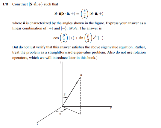 Solved 1.11 Construct ∣S⋅n^;+ such that | Chegg.com