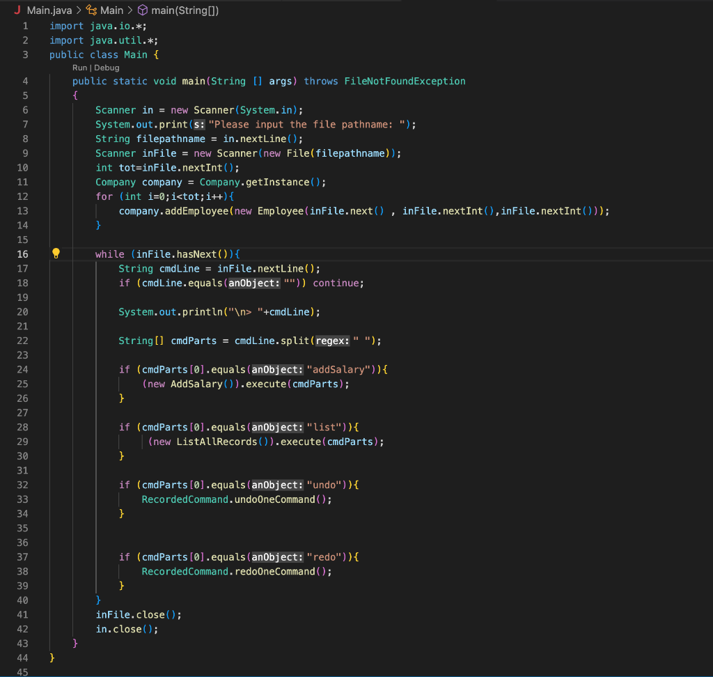 Coding Language: JAVA With the given codes, Need to | Chegg.com Coding Language: JAVA With the given codes, Need to | Chegg.com