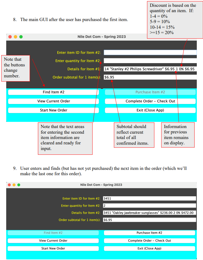 Solved Description: Develop a Java program that creates a | Chegg.com