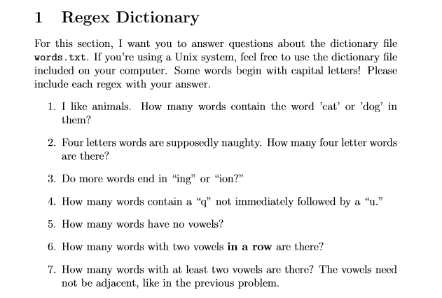 Solved Must be completed in Java. words.txt is just a | Chegg.com