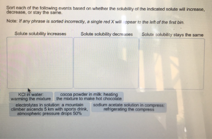 Solved Sort each of the following events based on whether | Chegg.com