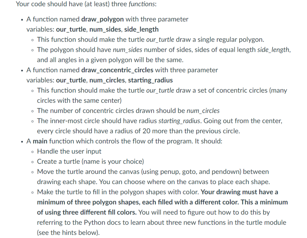 Your user interface should include the following: | Chegg.com