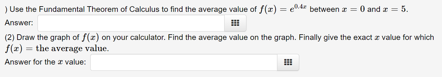 Solved = e ) Use the Fundamental Theorem of Calculus to find | Chegg.com