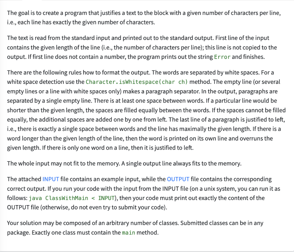 Solved write code in java version 17! i am reposting this | Chegg.com