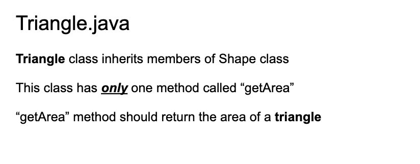 Solved Shapejava Abstract Class Called Shape” Declare 7247