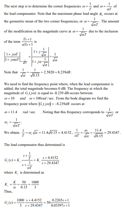Solved The next step is to determine the corner frequencies | Chegg.com