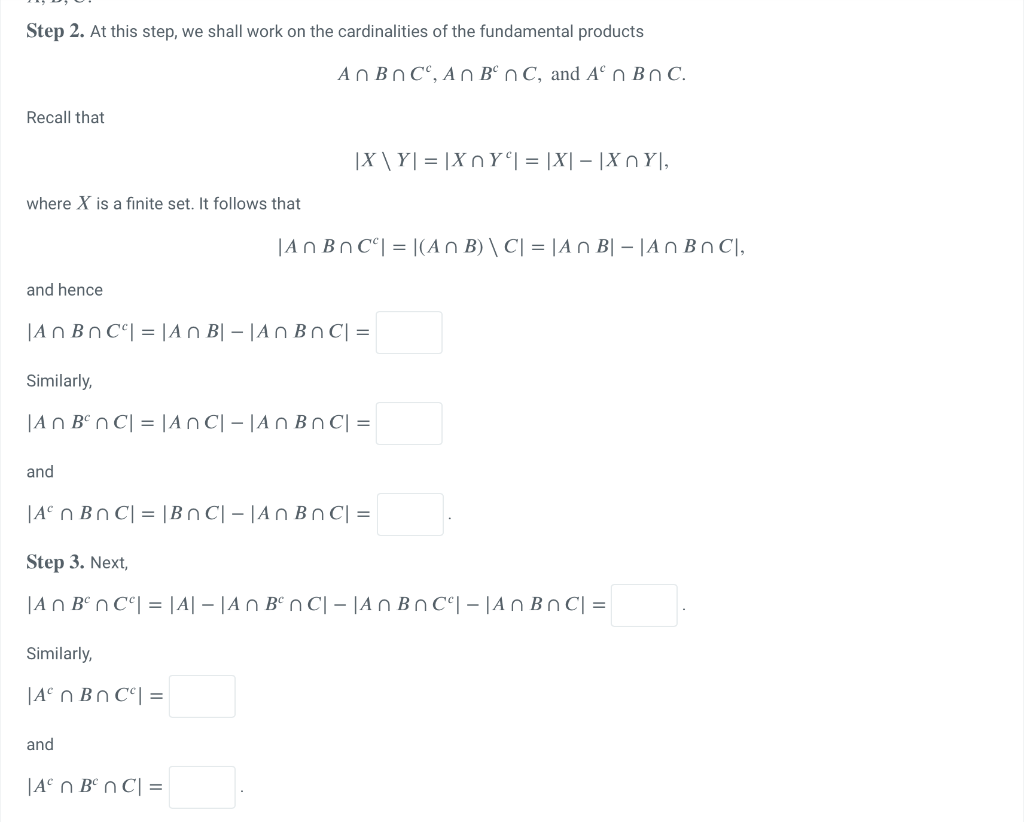 Solved Step 2. At this step, we shall work on the | Chegg.com
